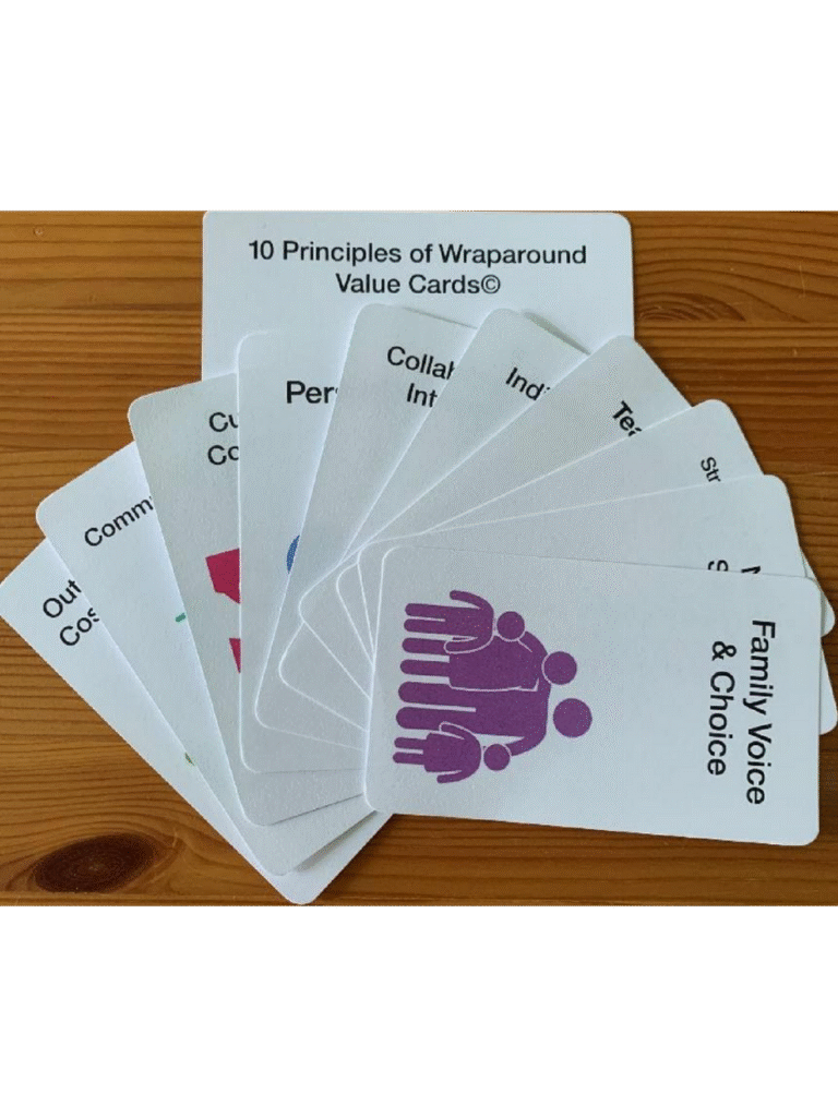 10 Principles Of Wraparound Value Cards | Collectively